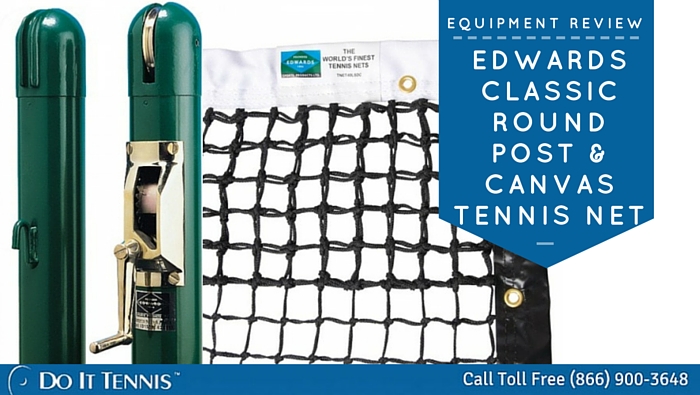 Tennis Court Equipment Review – Edwards 3” Classic Round Post & Edwards ...