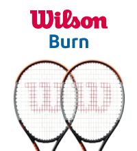 Wilson Burn Tennis Racquets