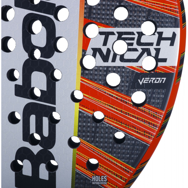 Babolat Technical Veron Padel Racket (Red/Black)