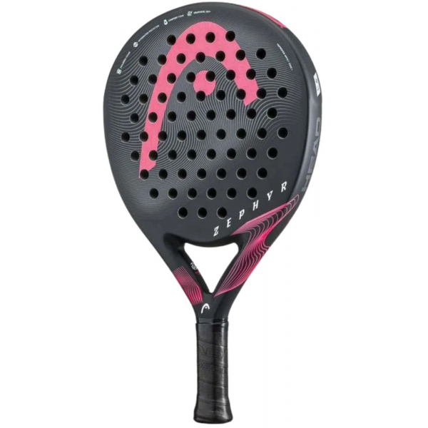 Head Zephyr Padel Racket (Black/Pink)