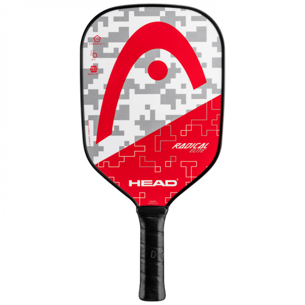 Head Radical Elite Pickleball Paddle (Gray/Red)