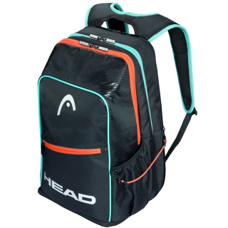 Head Tour Pickleball Backpack (Black/Teal)