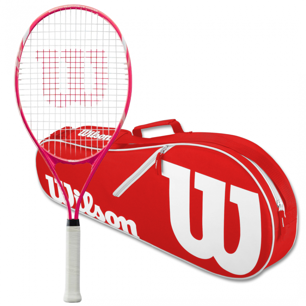 Wilson Serena Pro Lite Tennis Racquet Bundled with an Advantage II ...