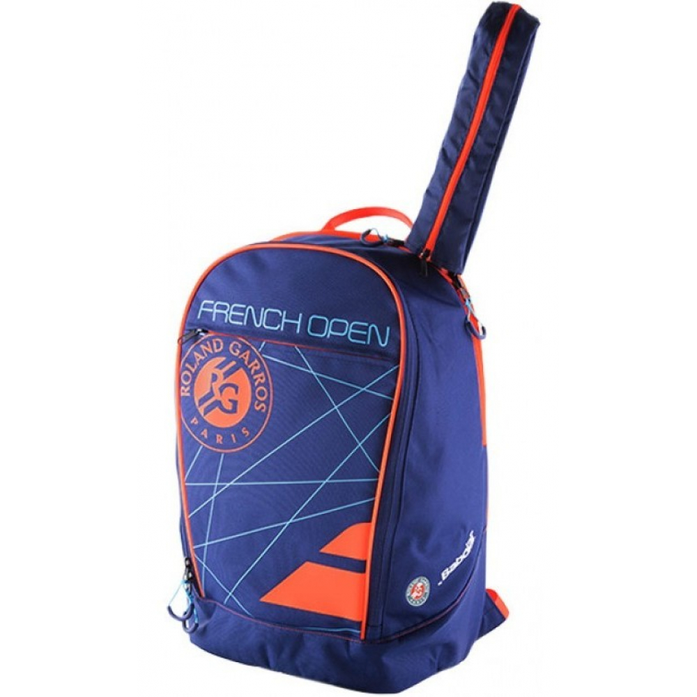 Babolat French Open Club Tennis Backpack (Blue/Orange)
