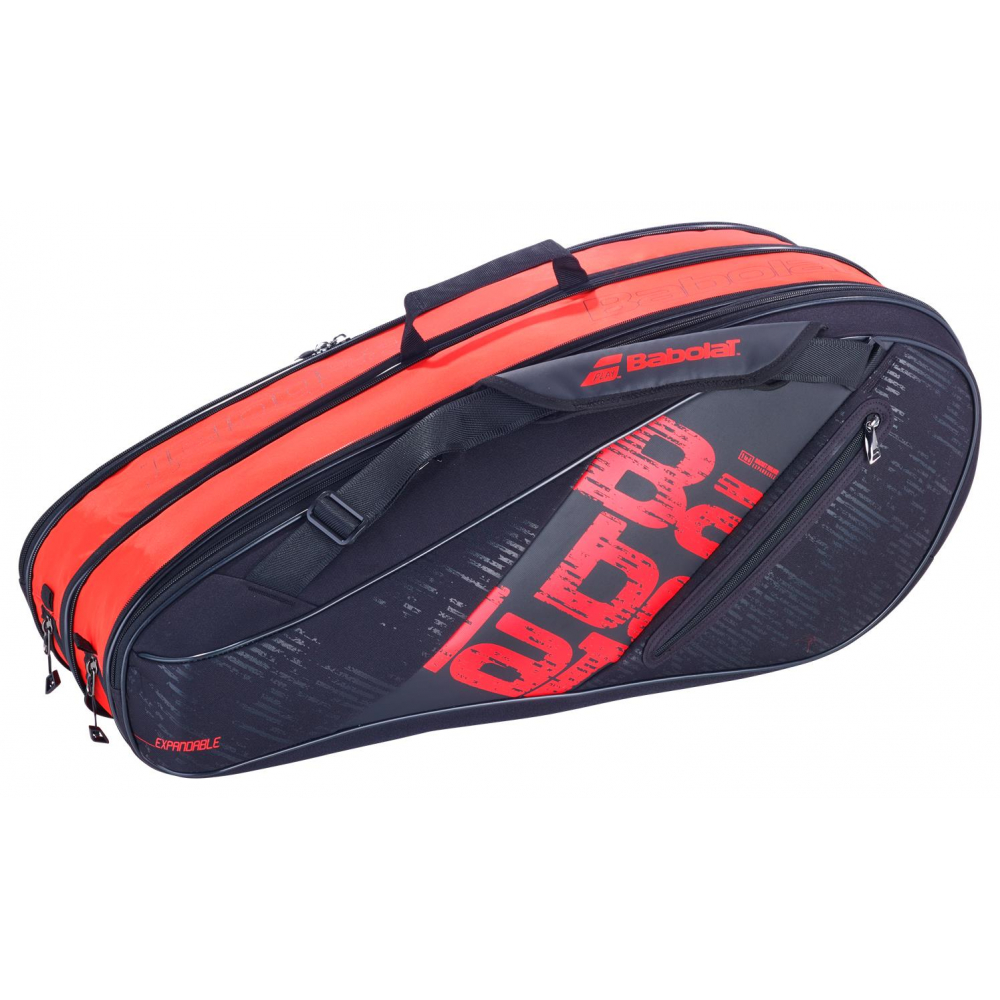 Babolat Expandable Racquet Holder x4 - x9 (Black/Red)