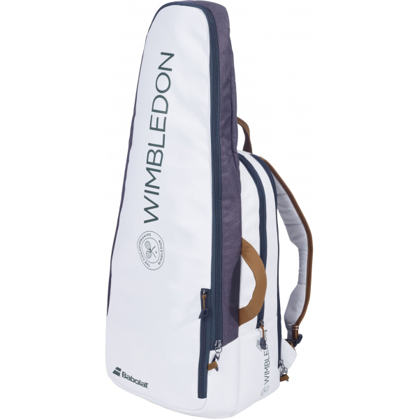 Babolat Pure Wimbledon Tennis Backpack (White/Grey)