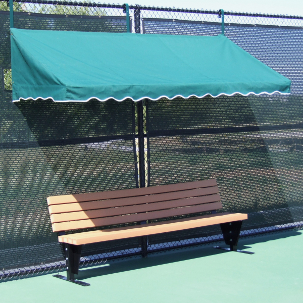SunTrends Fence Canopy (Shady Court) 10'