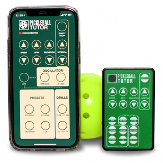 Pickleball Tutor Plus Ultra Portable Ball Machine (Random Oscillation)