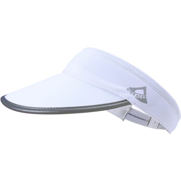 NiceAces Women's Reflective Visor (White)
