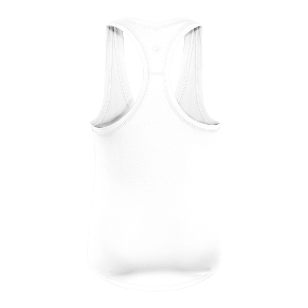 DUC Hailey Women's Racer-Back Tennis Tank Top (White)