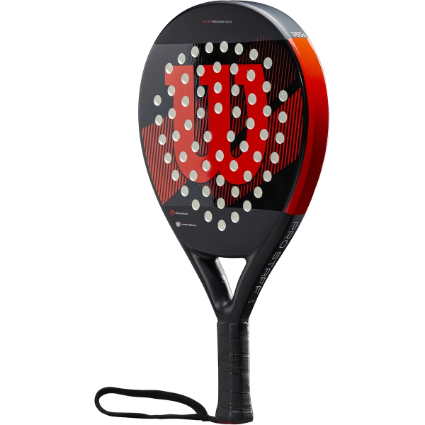 Wilson Pro Staff Elite Padel Racket (Black/Red)