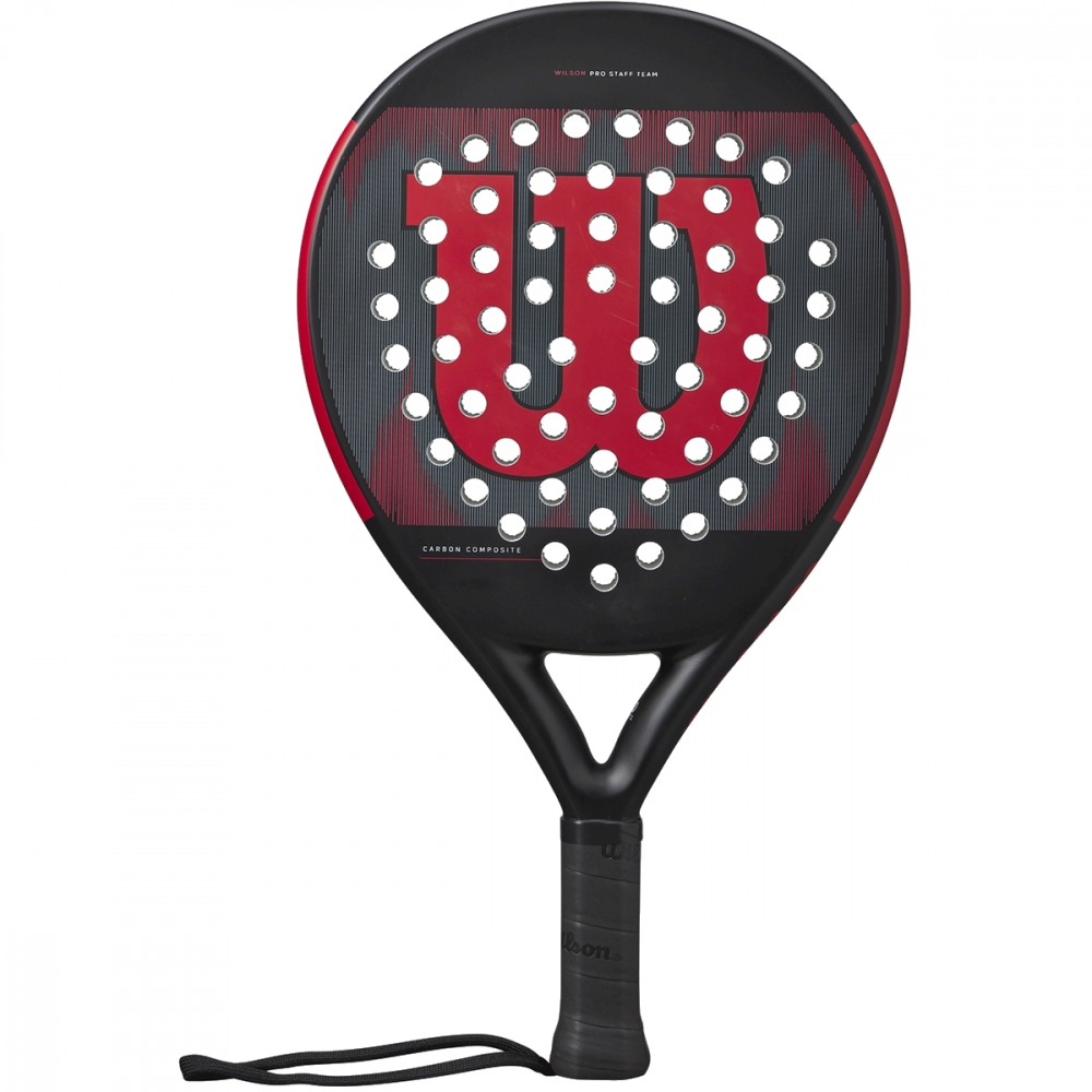 Wilson Pro Staff Team Padel Racket (Red/Black)