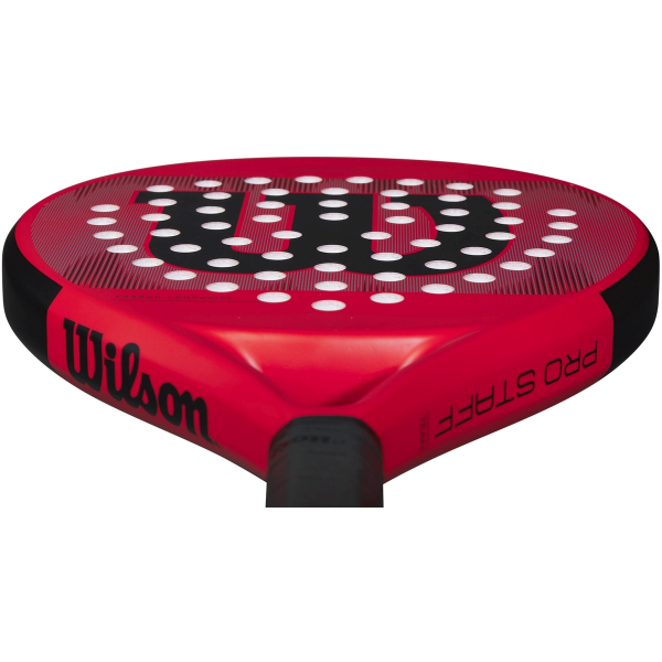 Wilson Pro Staff Team Padel Racket (Red/Black)