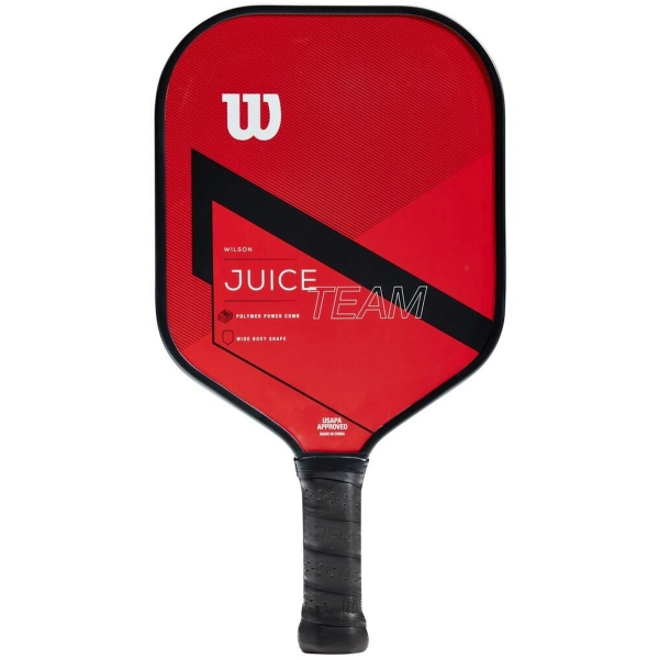 Wilson Juice Team Pickleball Paddle (Red/Black)