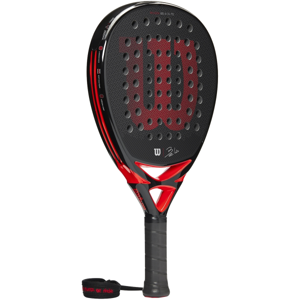 Wilson Bela Elite Padel Racket (Black/Red)
