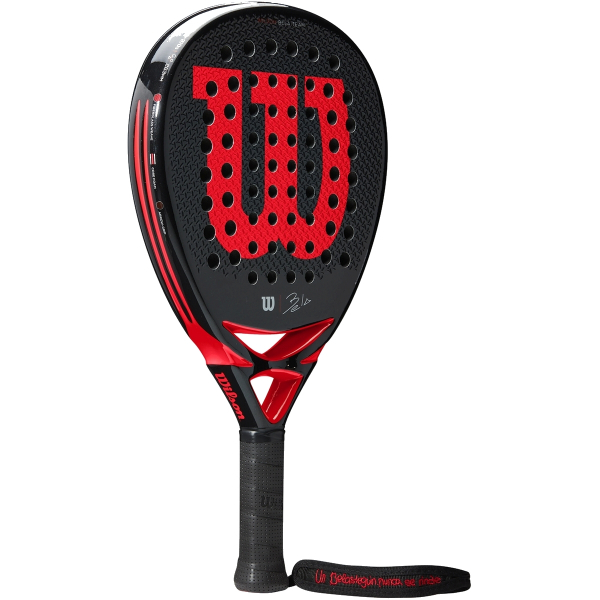 Wilson Bela Team Padel Racket (Black/Red)