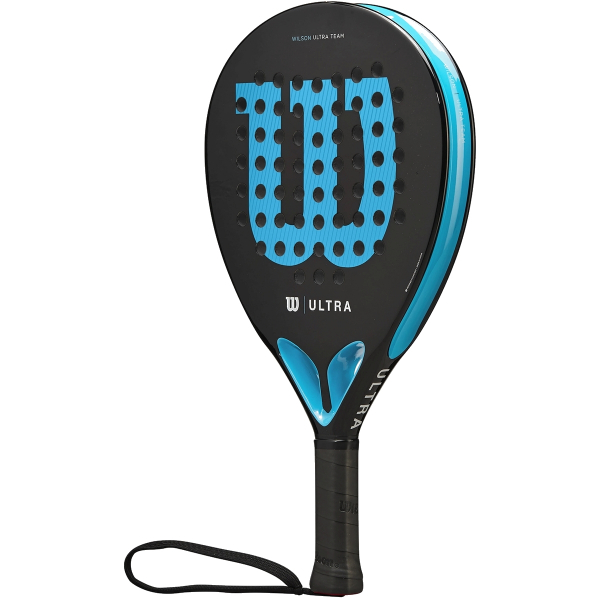 Wilson Ultra Team v2 Padel Racket (Black/Bright Blue)