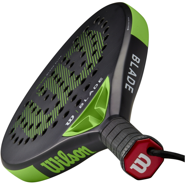 Wilson Blade Elite v2 Padel Racket (Black-Neon Green)