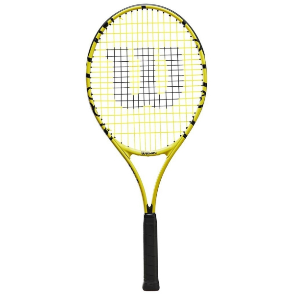 Wilson Minions Kids' Tennis Racquet bundled w 3 Yellow Overgrips and ...
