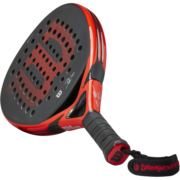 Wilson Bela LT Padel Racket (Red/Black)