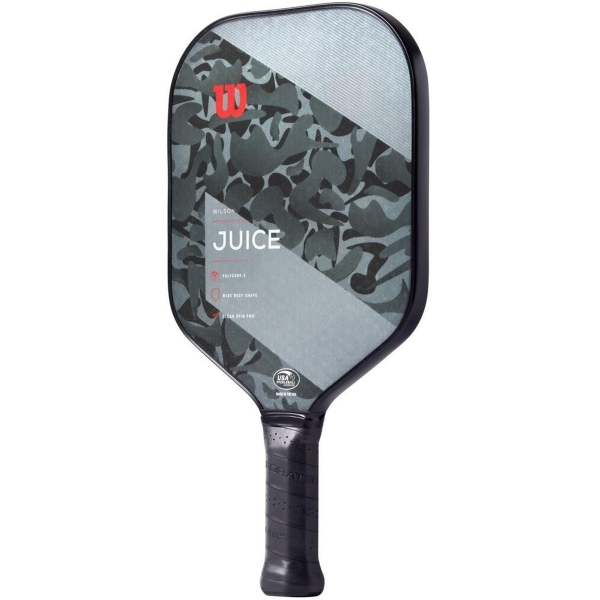 Wilson Juice Camo Pickleball Paddle (Gray)