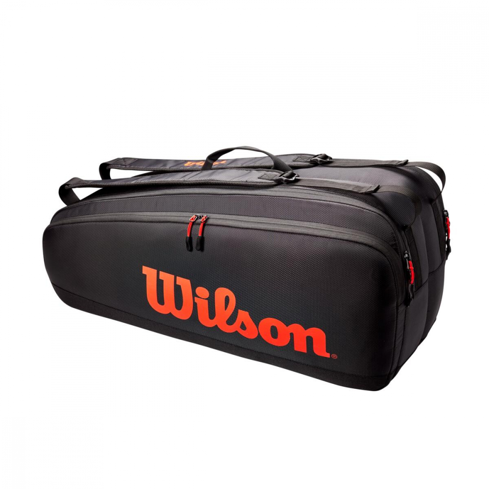 Wilson Tour 6 Pack Tennis Bag (Red/Black)