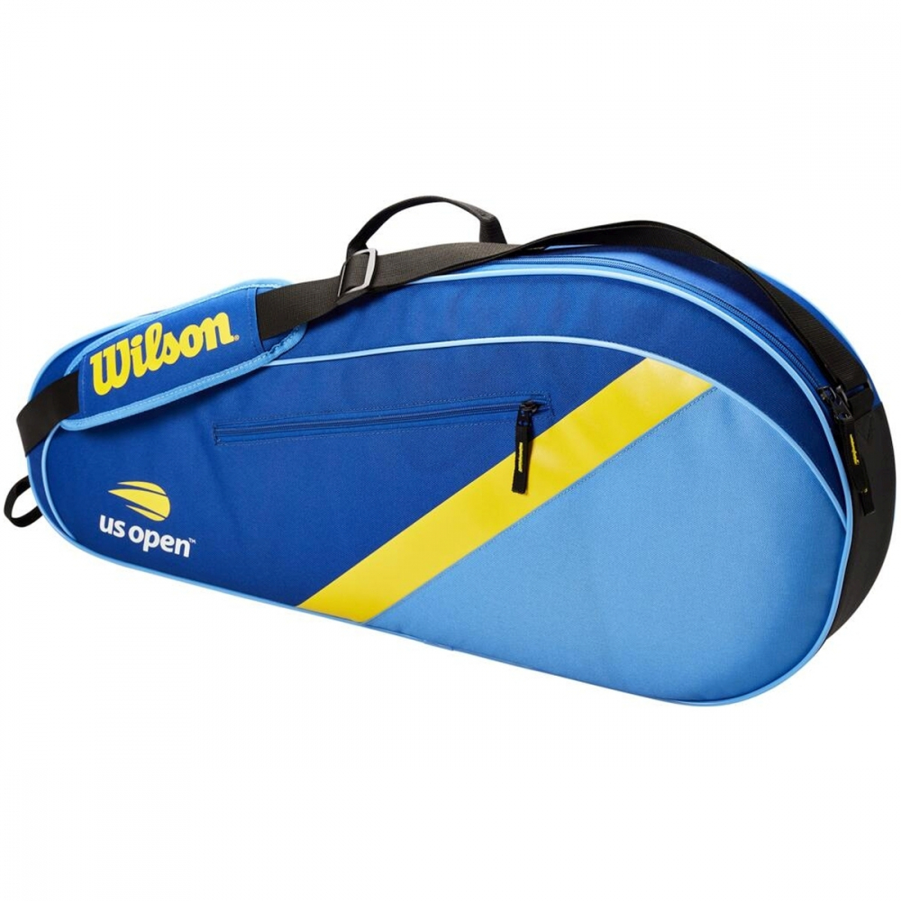 Wilson US Open 3 Pack Tennis Bag (Blue/Yellow/Navy)