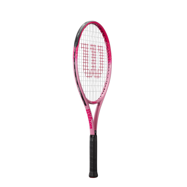 Wilson Burn Pink Junior Tennis Racquet bundled w a Pink Advantage II ...