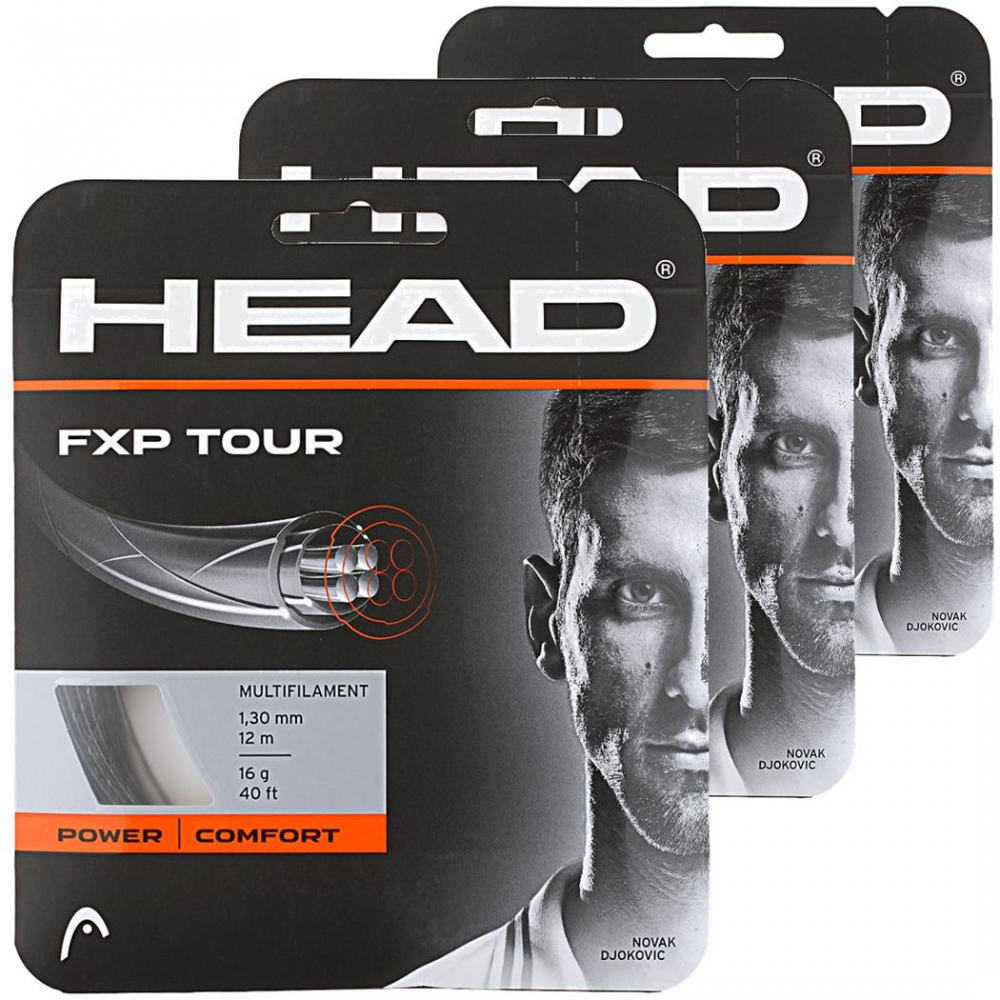 Black Friday Buy 1 Get 1 Free! Head FXP Tour 16g Tennis String Sets
