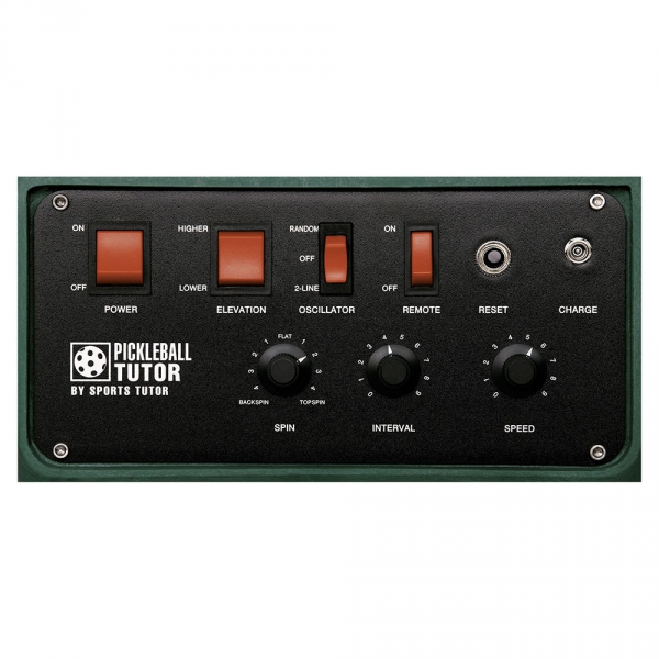 The Pickleball Tutor Plus Portable Ball Machine (Random Oscillation)