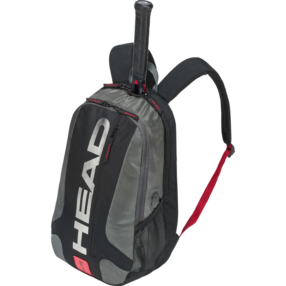 Head Elite Tennis Backpack (Black/Red)