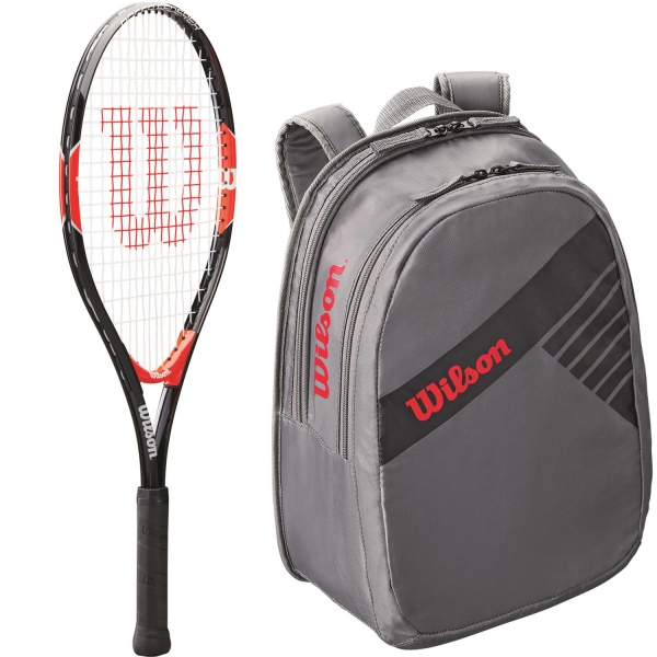 Wilson Roger Federer Junior Racquet, Grey Junior Backpack
