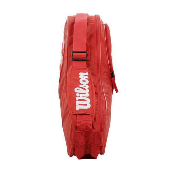 Wilson Junior Match 3 Pack Tennis Bag (Red/White)