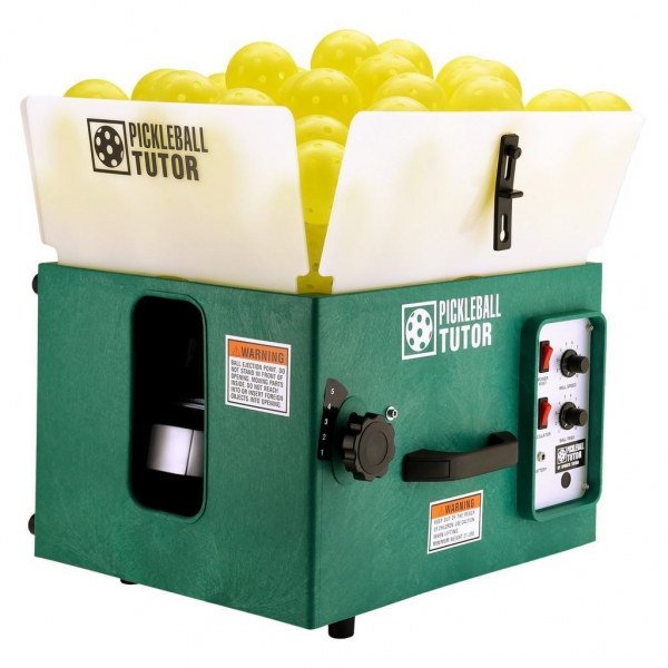 The Pickleball Tutor Basic Portable Ball Machine (Random Oscillation)