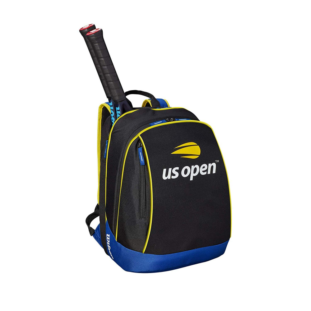 Wilson US Open Tennis Backpack (Black/Blue/Yellow)