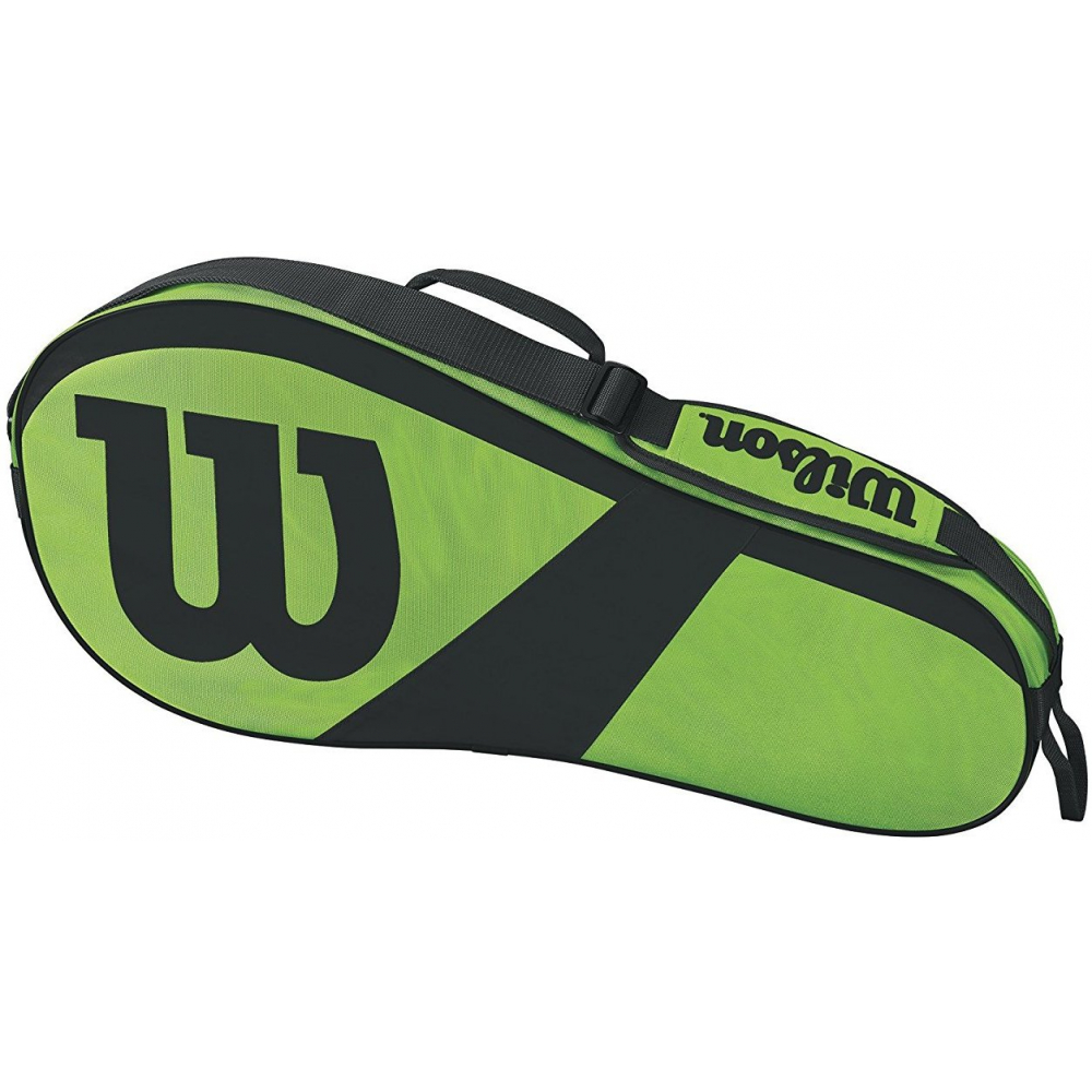 Wilson Match III 3 Pack Tennis Bag (Green/Black)