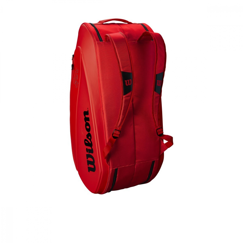 Wilson Federer DNA 12 Pack Tennis Bag (Infared)