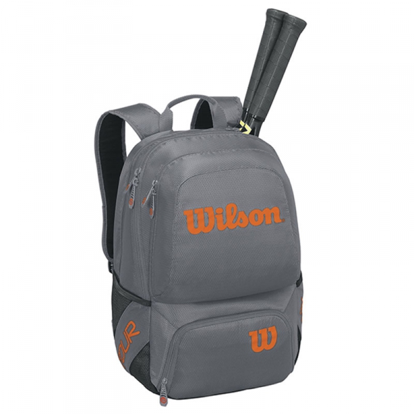 Wilson Tour V Tennis Backpack (Grey/Orange)