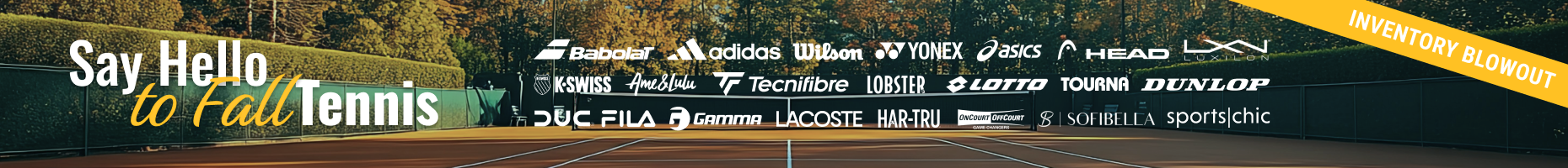 Gear Up for Fall Tennis With Up to 70% off Tennis Gear