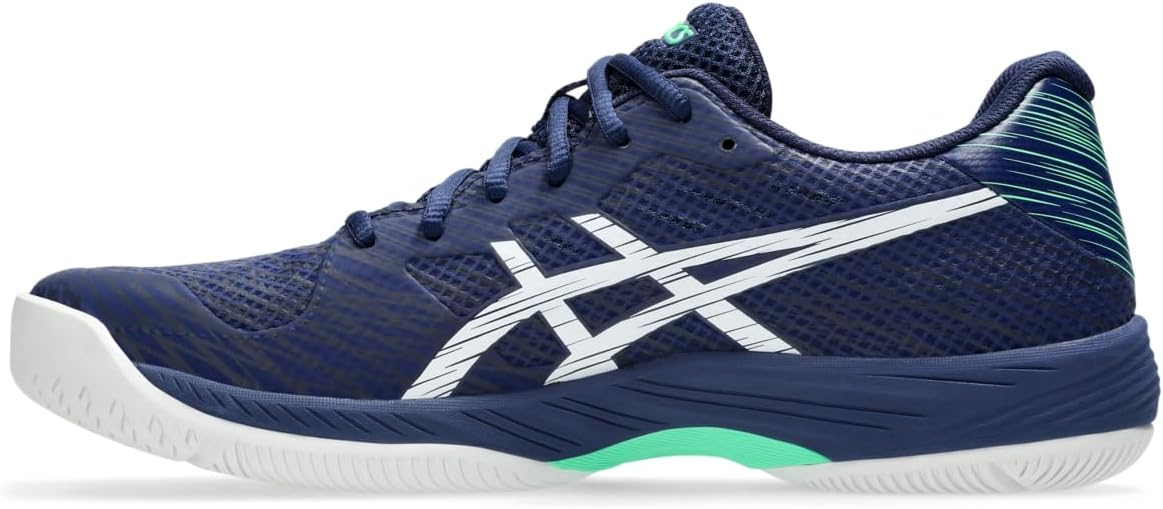 Asics Men's Gel-Game 9 Tennis Shoes (Blue Expanse/White)