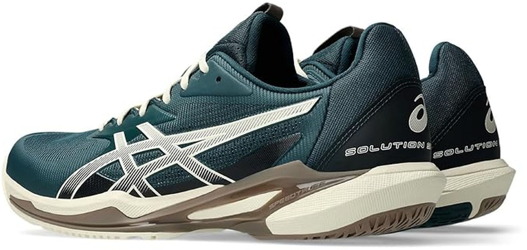 Asics Men's Solution Speed FF 3 Tennis Shoes (Saxon Green/Birch)