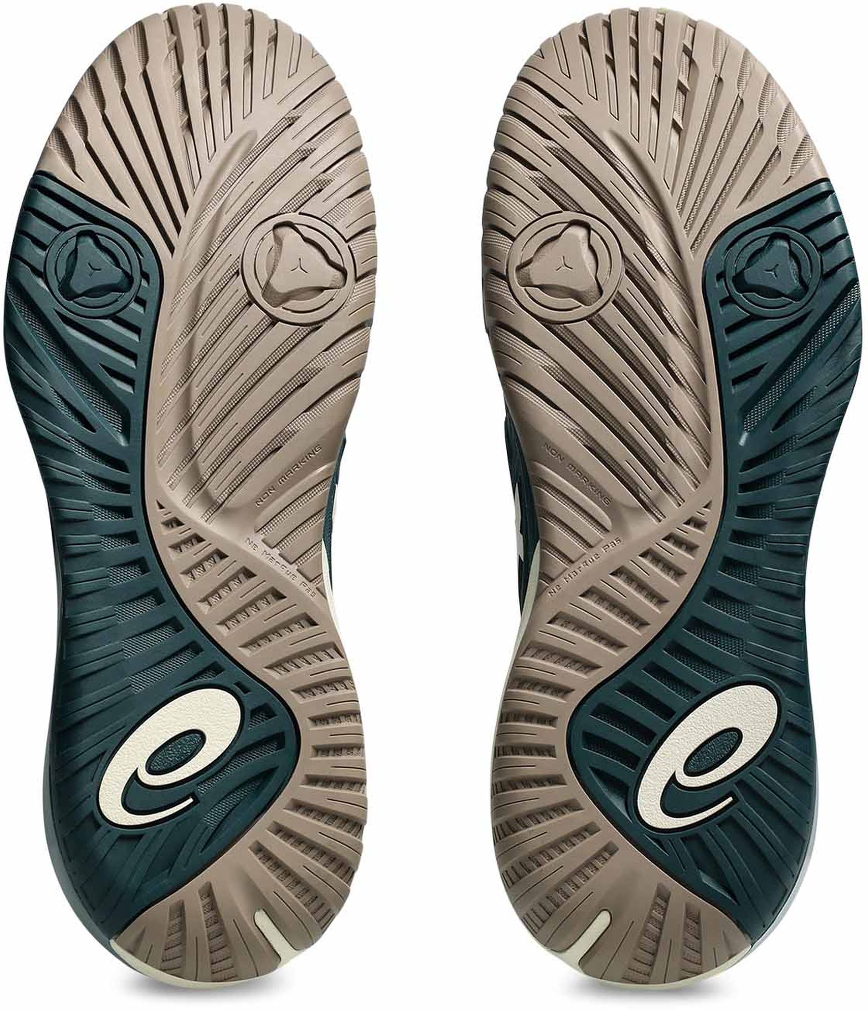 Asics Men's Gel-Resolution X Wide Tennis Shoes (Saxon Green/Birch)