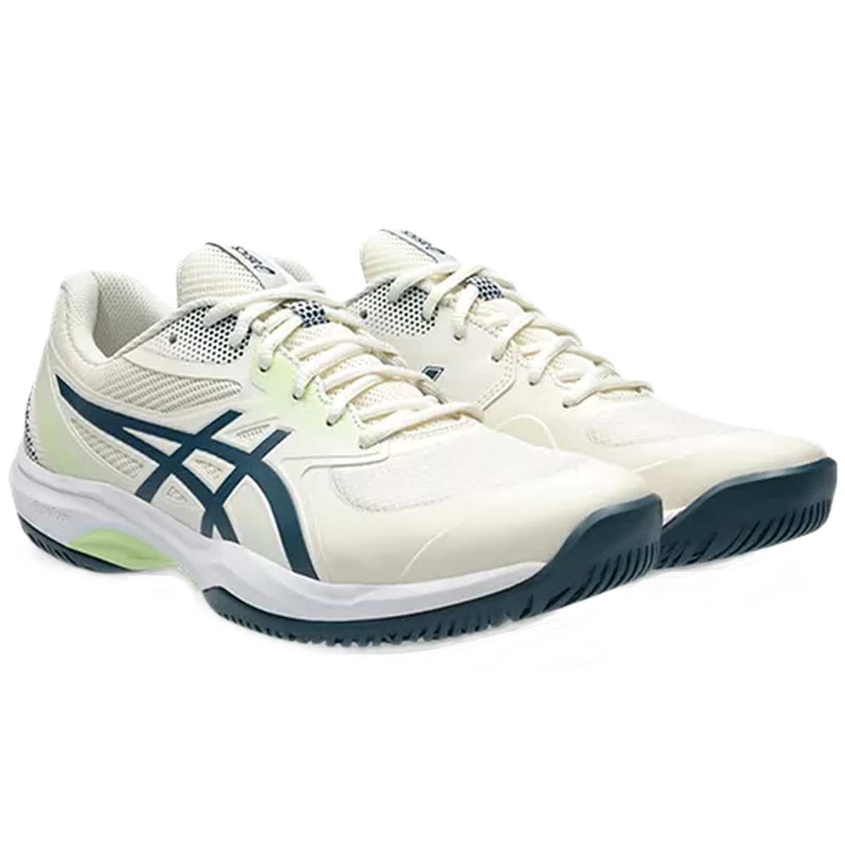 Asics Men’s Gel-Game FF Pickleball Shoes (Cream/Tranquil Teal)