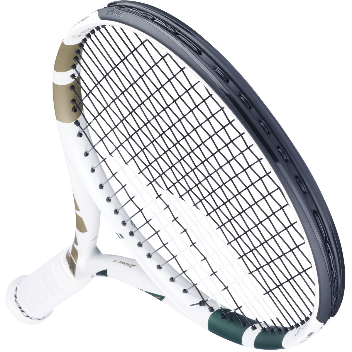 Babolat Boost Drive Wimbledon Strung Tennis Racquet (White/Champagne Green)