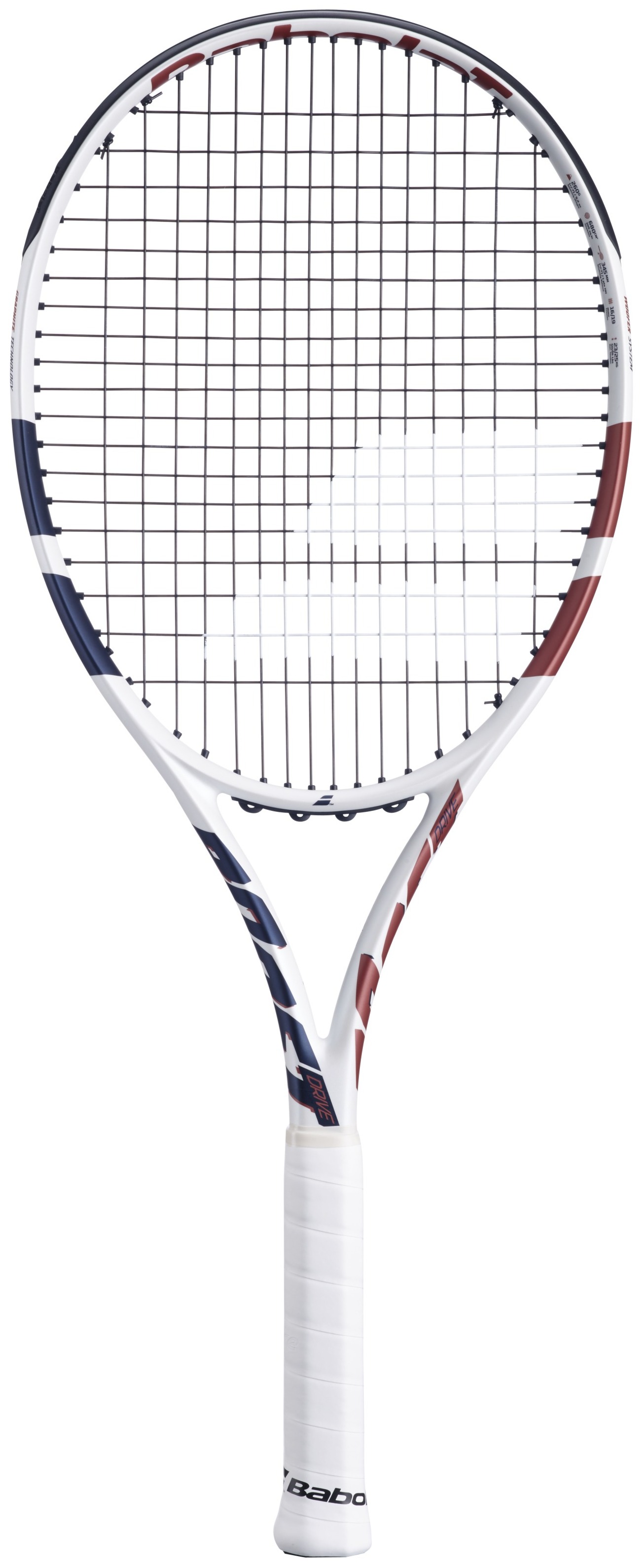 Babolat Boost Drive Strung Tennis Racquet (White)
