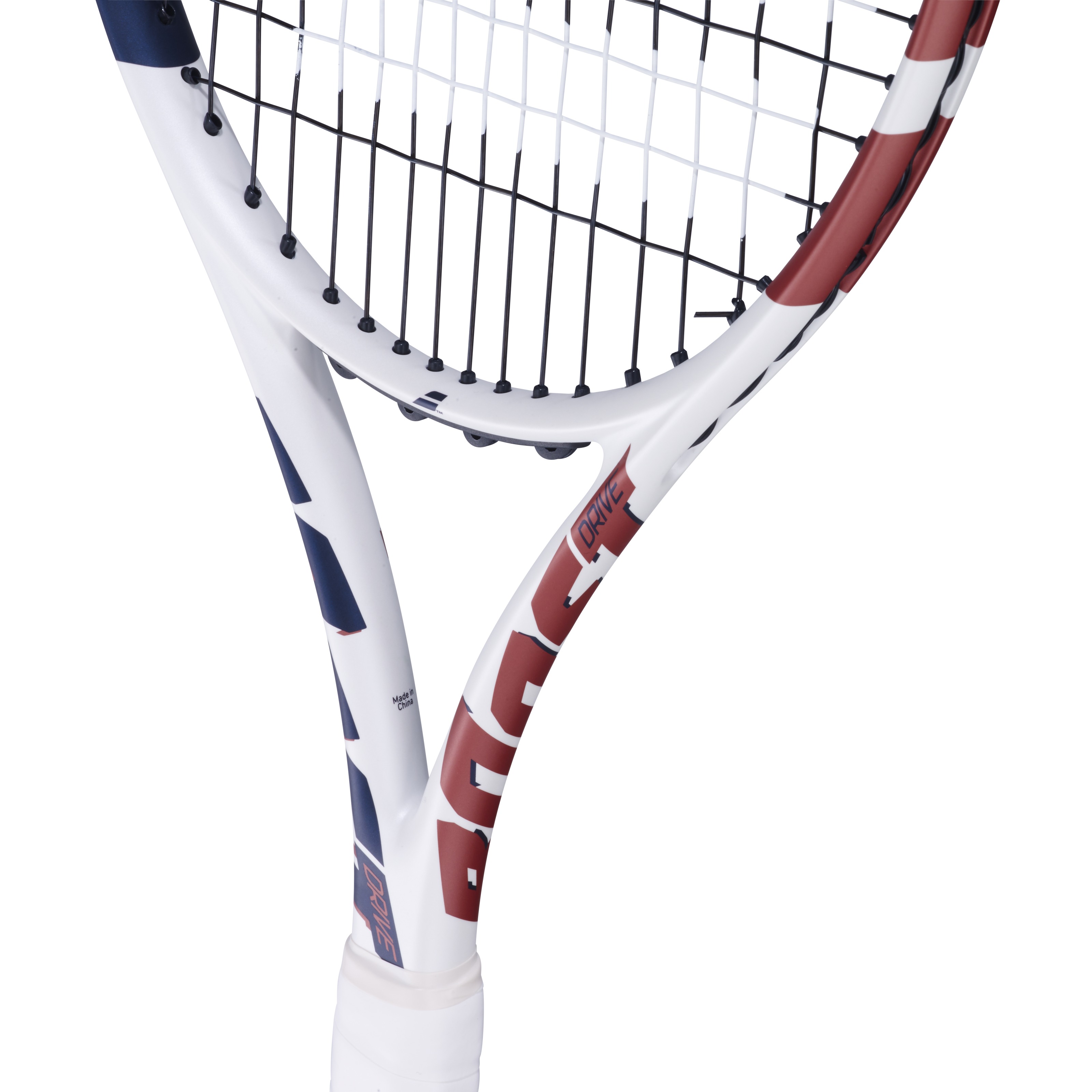 Babolat Boost Drive Strung Tennis Racquet (White)