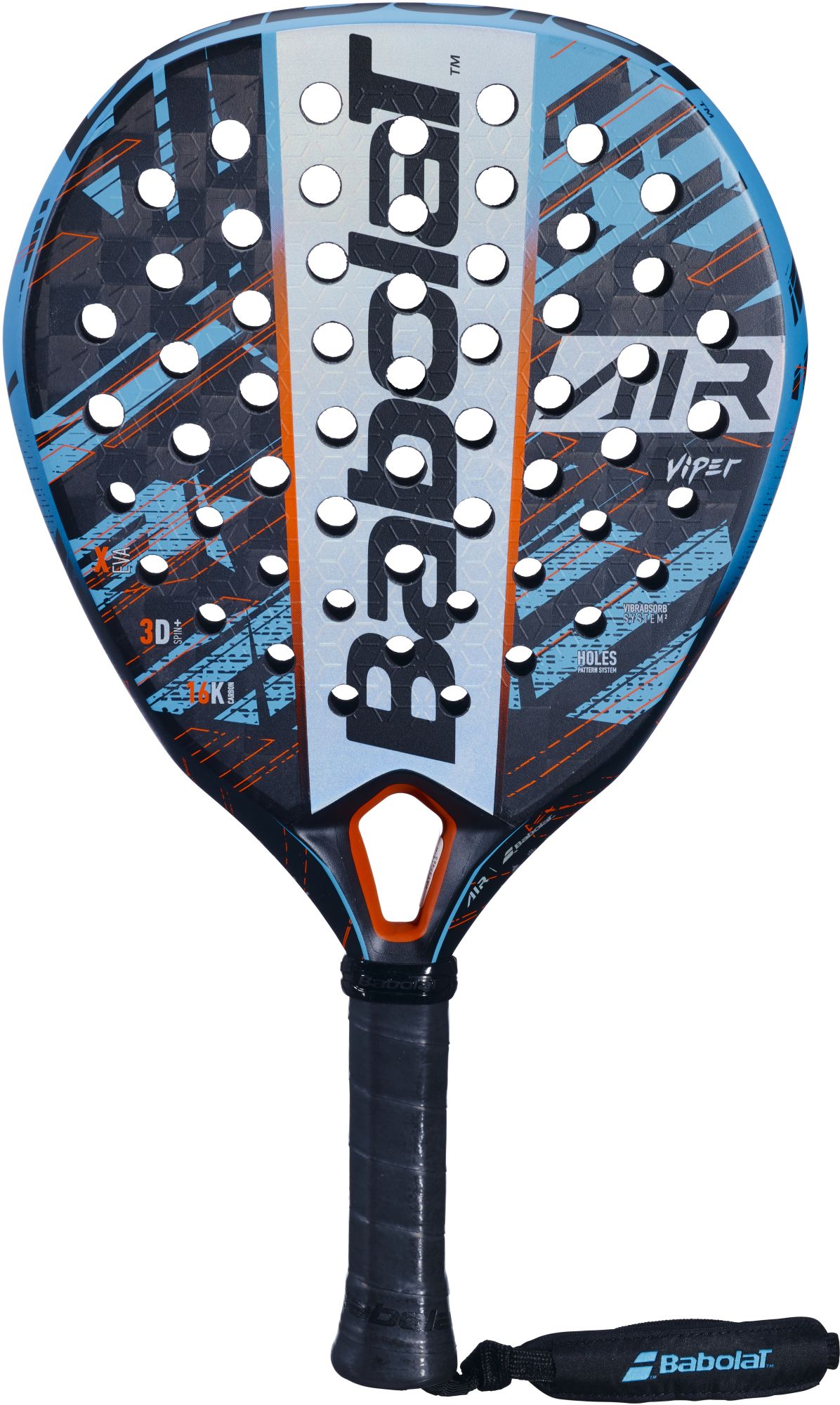 Babolat Air Viper Padel Racket (Blue/Black)