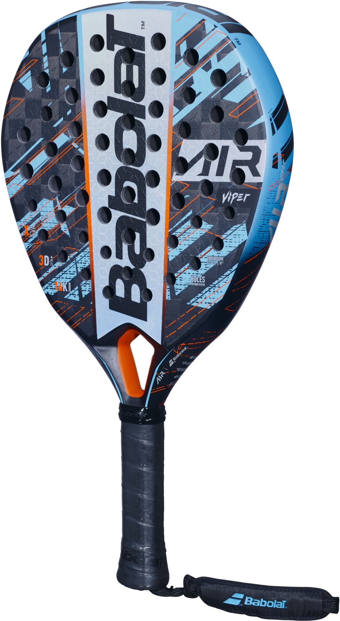 Babolat Air Viper Padel Racket (Blue/Black)