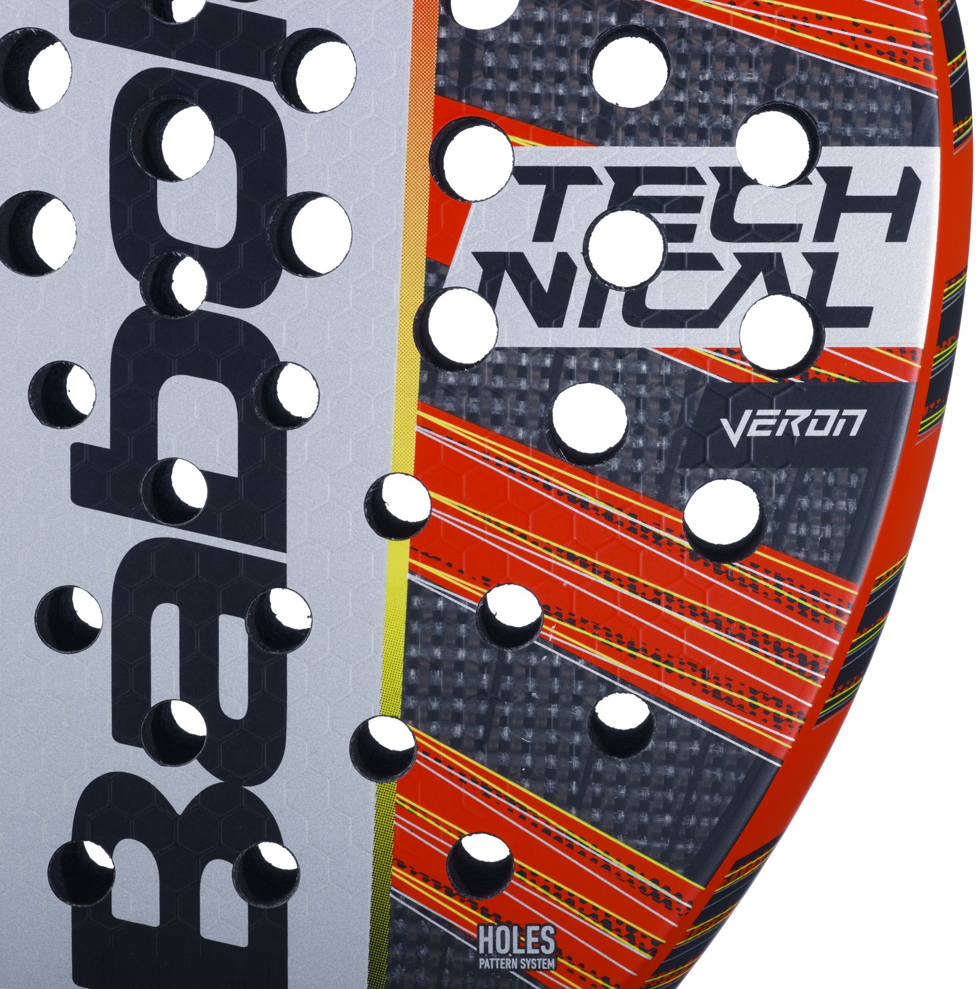Babolat Technical Veron Padel Racket (Red/Black)