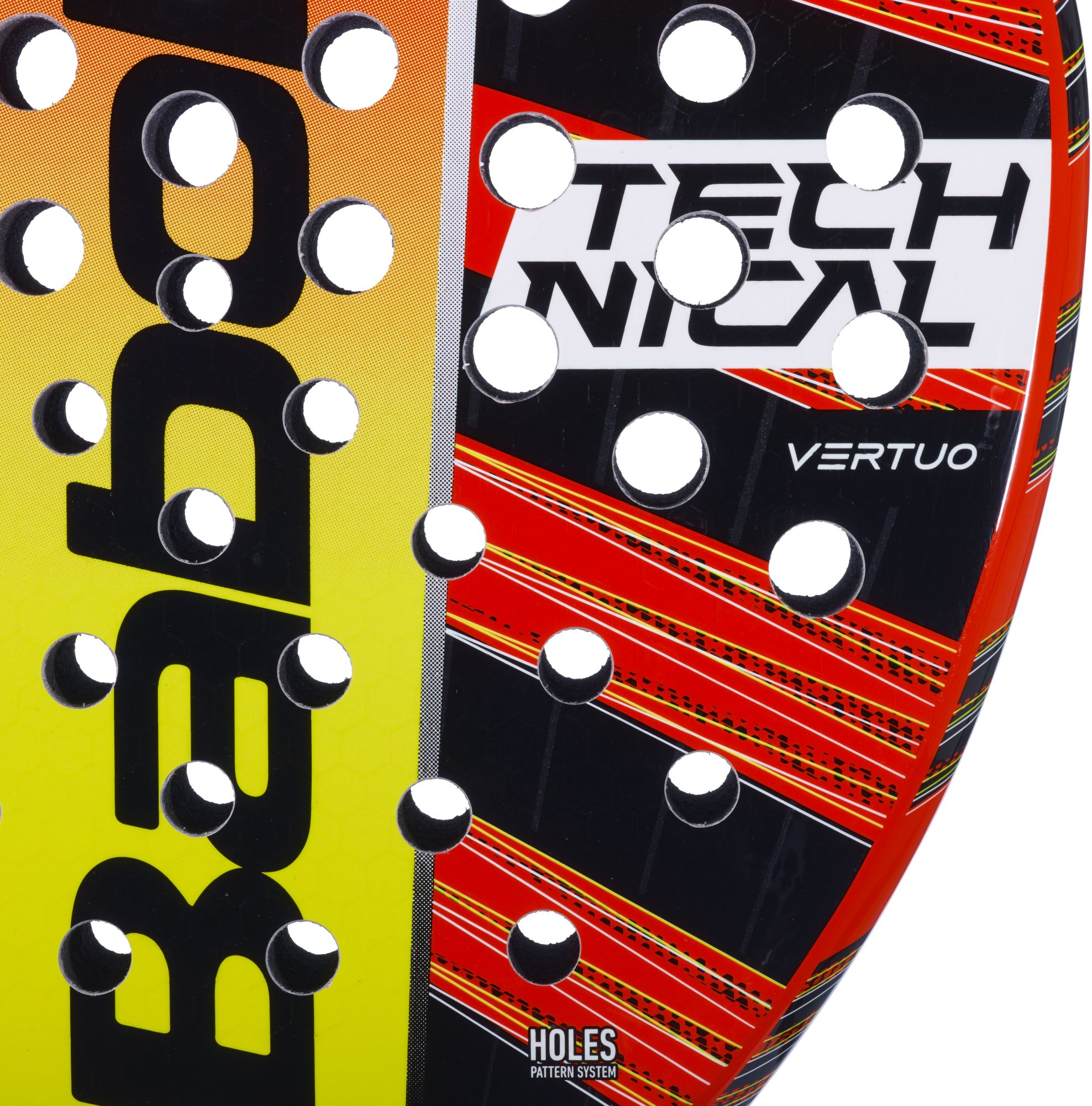 Babolat Technical Vertuo Padel Racket (Red/Black/Yellow)